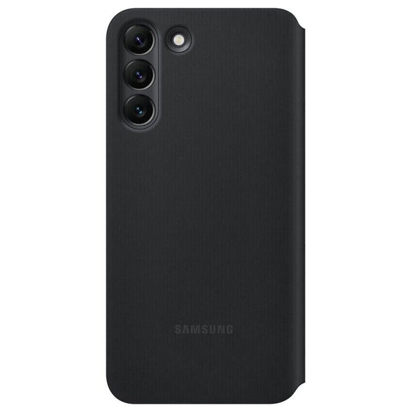 Official Samsung Smart Clear View Cover for Galaxy S22+ Black – My ...